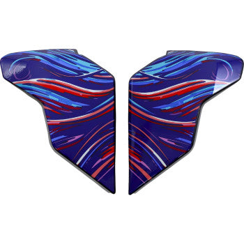 Icon Airflite Side Plates Betta Blue – HelmetCountry.com