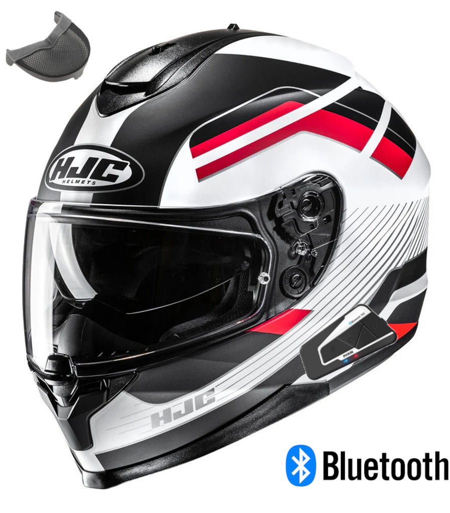 HJC C70 Full Face Bluetooth Helmet Belis MC-1SF – HelmetCountry.com