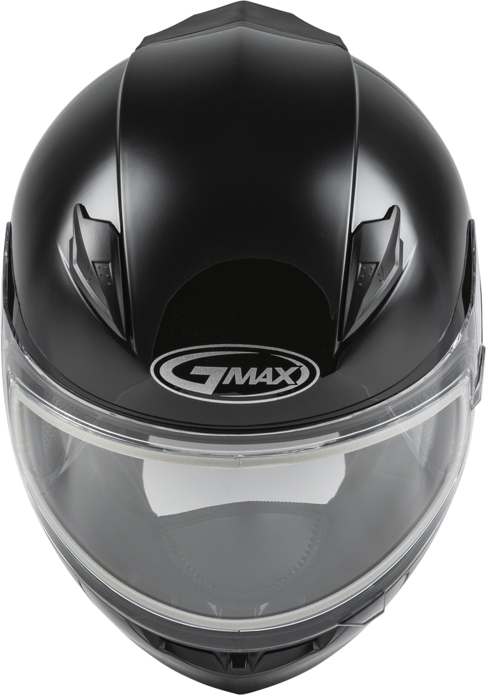 Gmax GM-49Y Youth Full Face Helmet Gloss Black Electric Shield ...