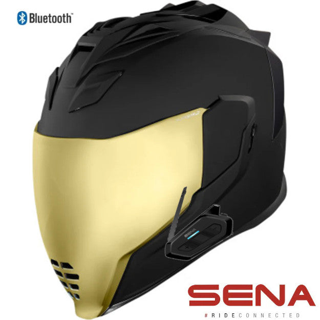 Icon Airflite Peace Keeper Sena Bluetooth Helmet Black – HelmetCountry.com