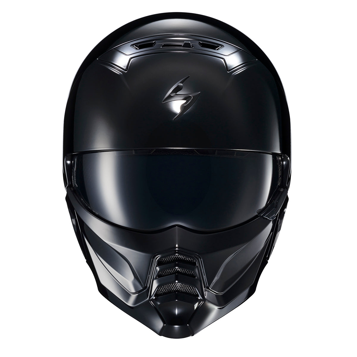 Scorpion Exo Covert 2 Open Face Helmet Gloss Black – HelmetCountry.com