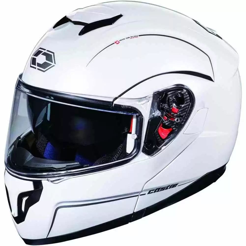 Castle X Atom Modular Snow Helmet Pearl White – HelmetCountry.com