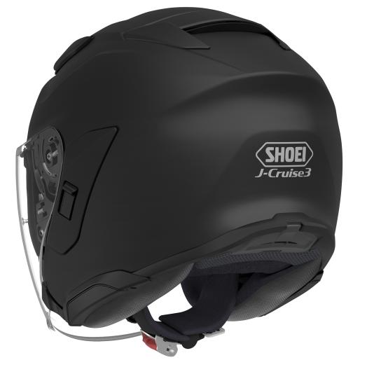Shoei J-Cruise 3 Open Face Helmet Matte Black – HelmetCountry.com