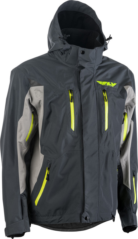 Fly Racing Incline Snowmobile Jacket Grey Charcoal – HelmetCountry.com