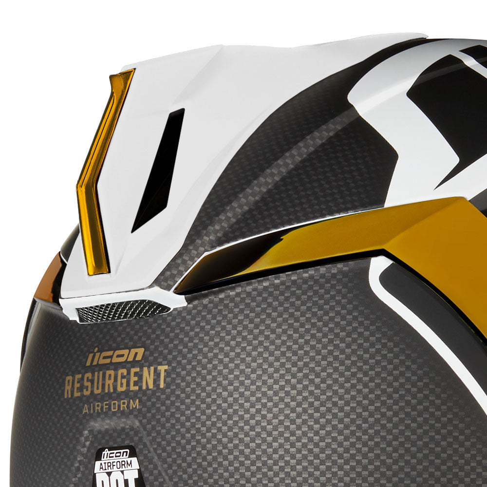 Icon Airform Speedfin White/Bronze – HelmetCountry.com