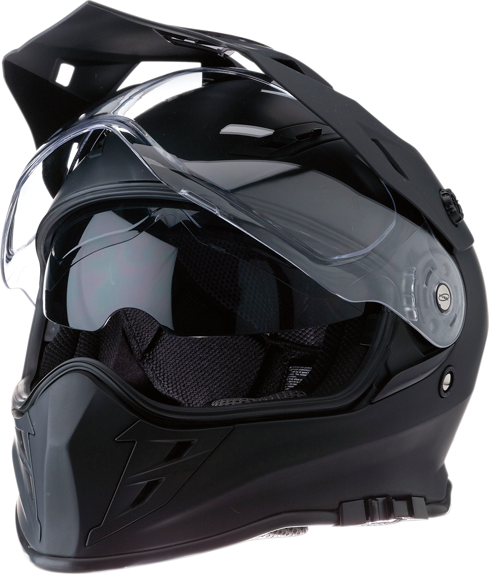 Z1R Range Dual Sport Snow Helmet Electric Shield MIPS Flat Black ...