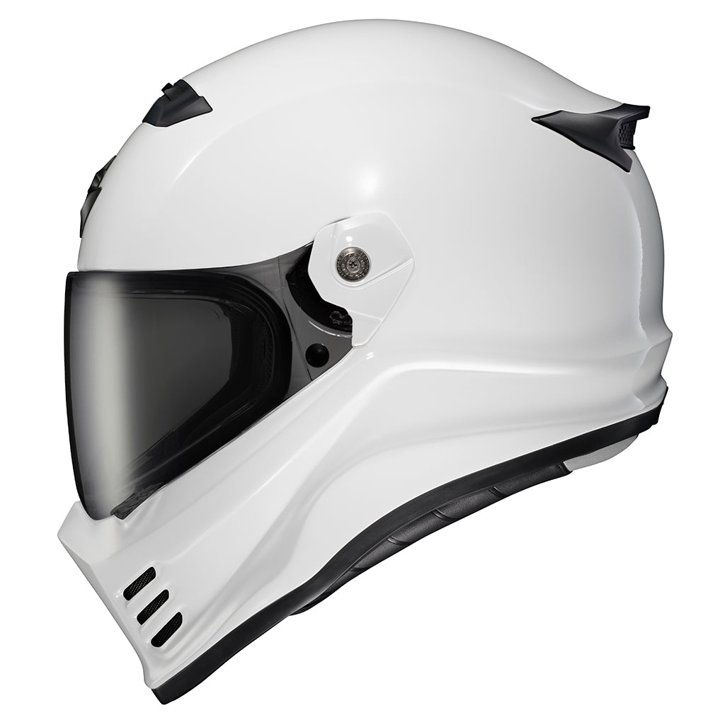 Scorpion Covert FX Helmet Full Face Helmet Gloss White – HelmetCountry.com